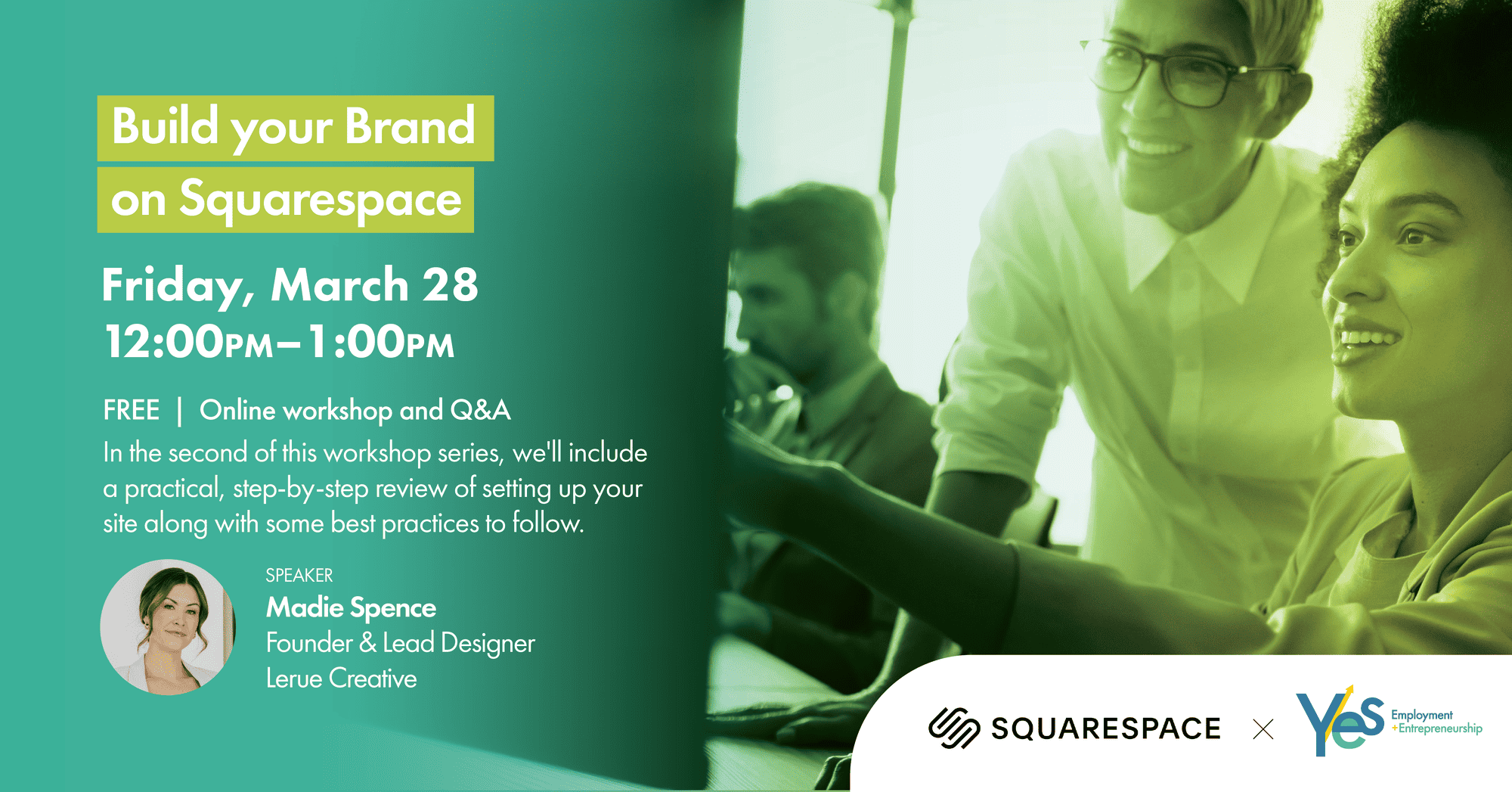 Build Your Brand Using Squarespace